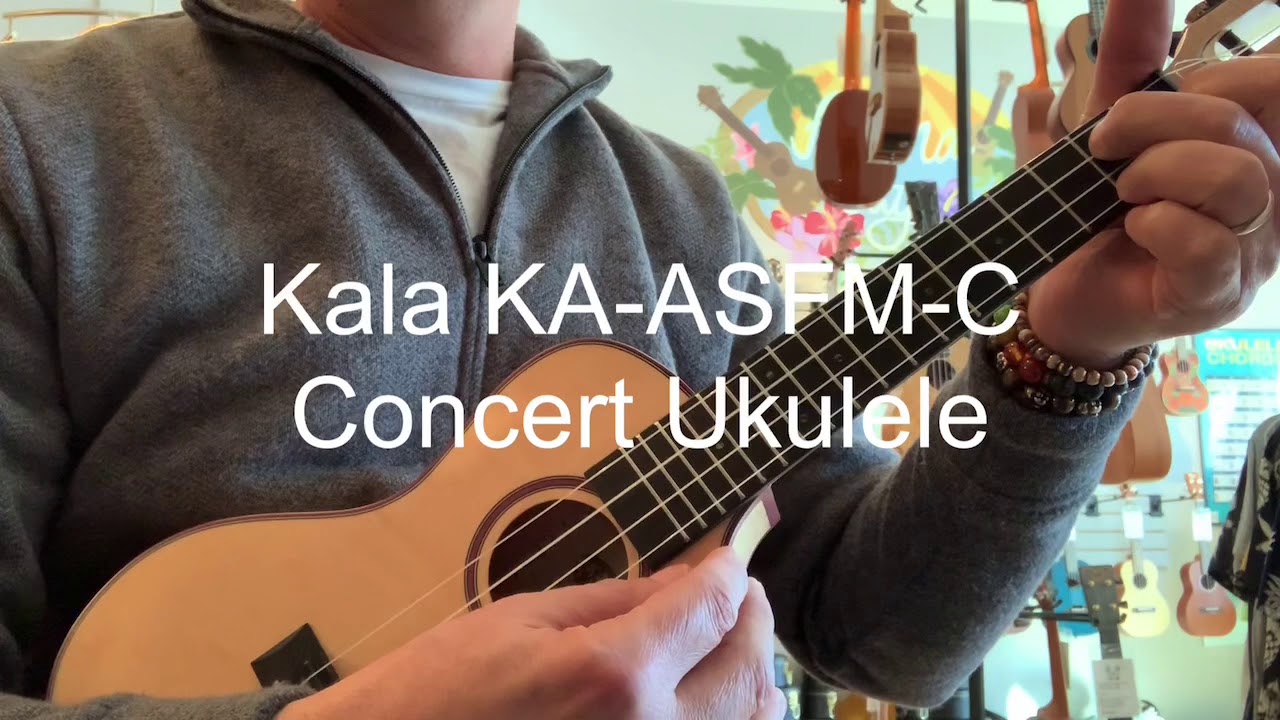 Kala KA-ASFM-C Concert Ukulele Demo at Aloha City Ukes - YouTube
