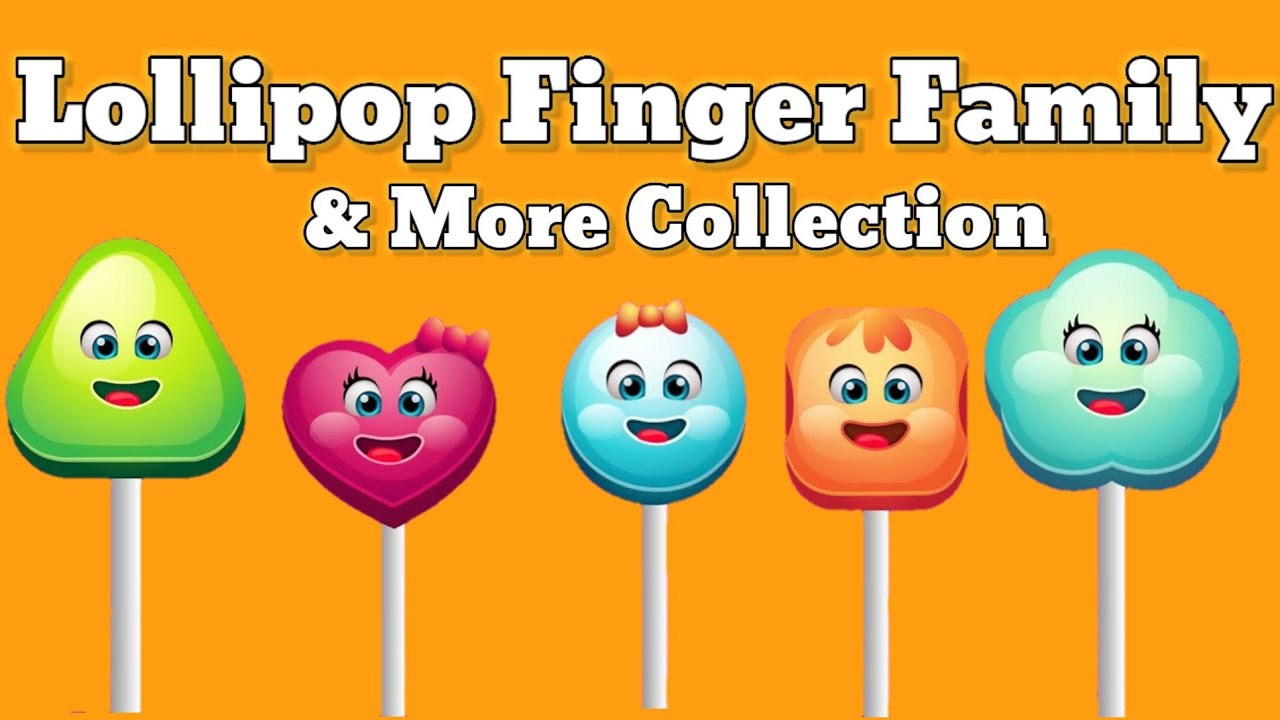 Lollipop Finger Family & More Collection | Lollipop Finger Family Songs ...