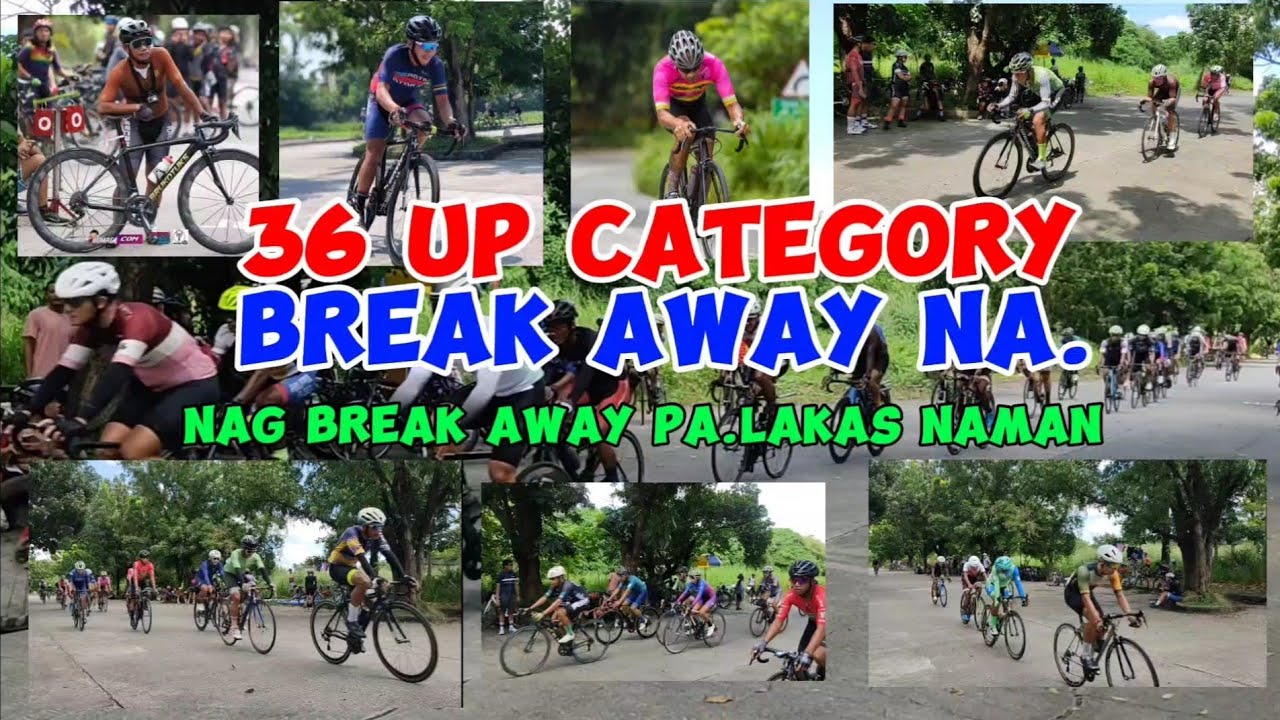 KASAMA NA SA BREAK AWAY.NAG BREAK AWAY PA MAG ISA.GRABE LAKAS - YouTube