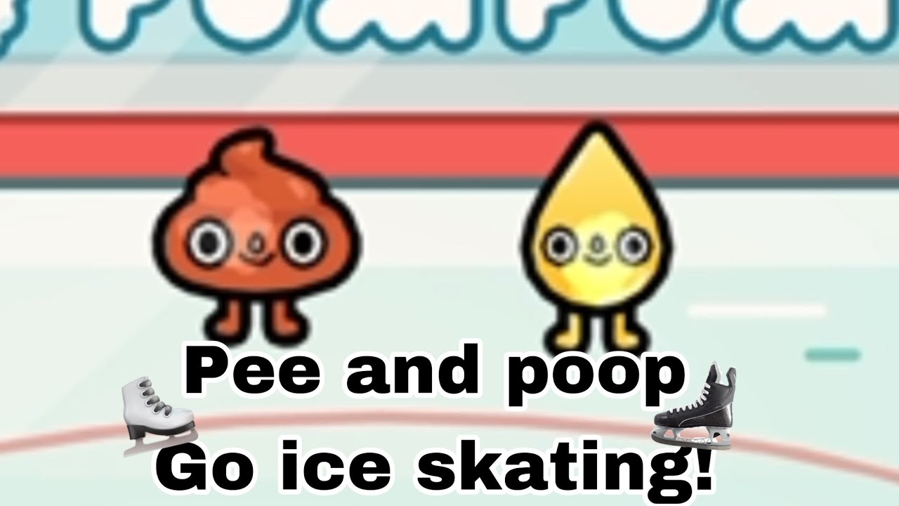 Pee and poop go ice skating! | episode 3 - YouTube