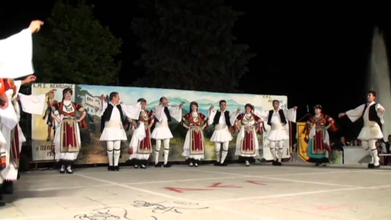 εορταστικες εκδηλωσεις νεαπολη λαρισας 2010 μερος 1ο - YouTube