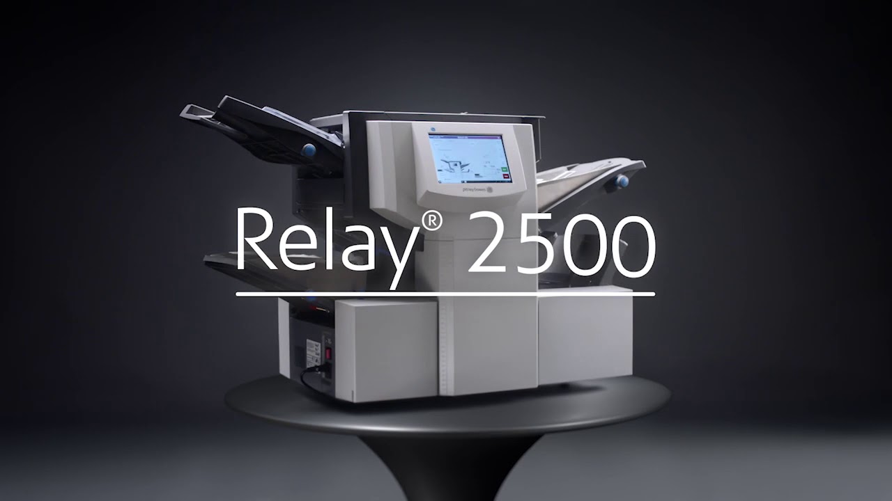 Pitney Bowes Relay 2500 / 3500 / 4500 - YouTube