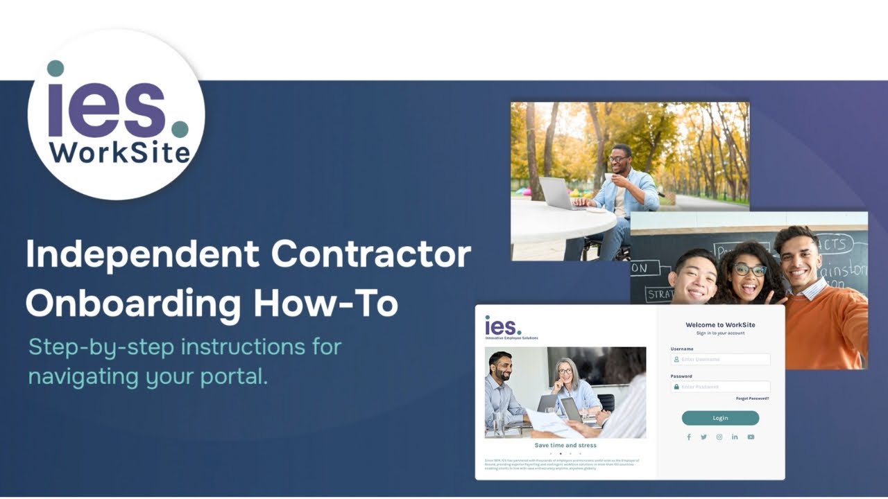 IES WorkSite | IC Onboarding How To - YouTube