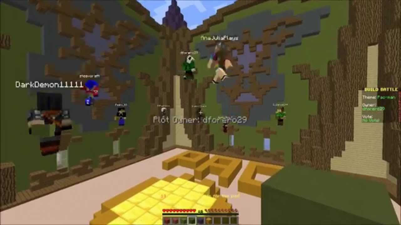 Minecraft - Build Battle: Pacman: Winner - YouTube