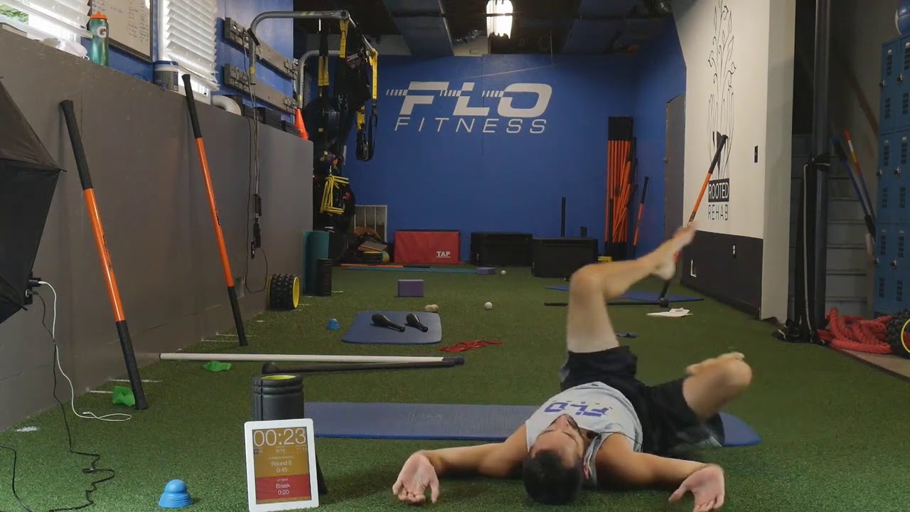 Increase Back Mobility: Low Back Rolls - YouTube