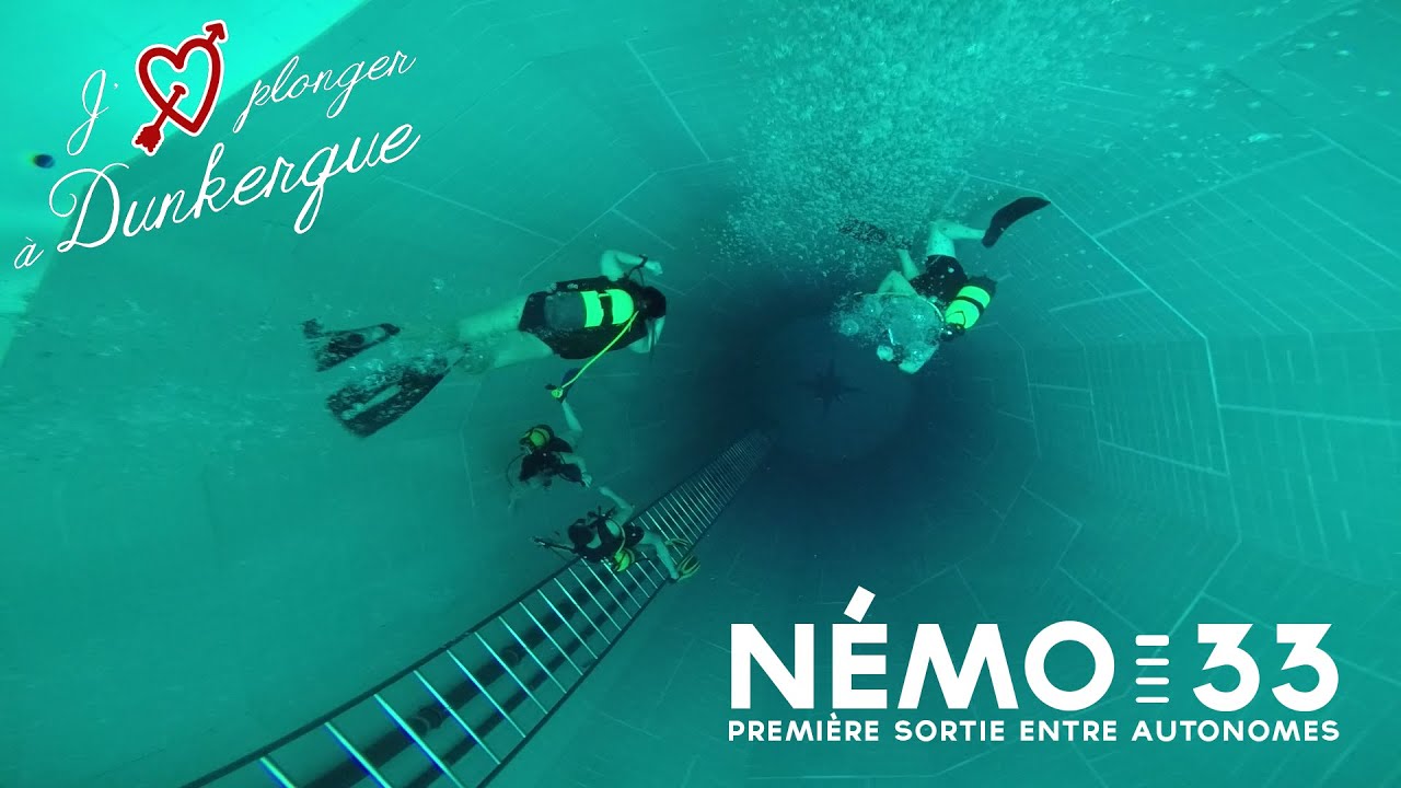 NEMO 33 DUNKERQUE PLONGEE - SEPTEMBRE 2015 - YouTube