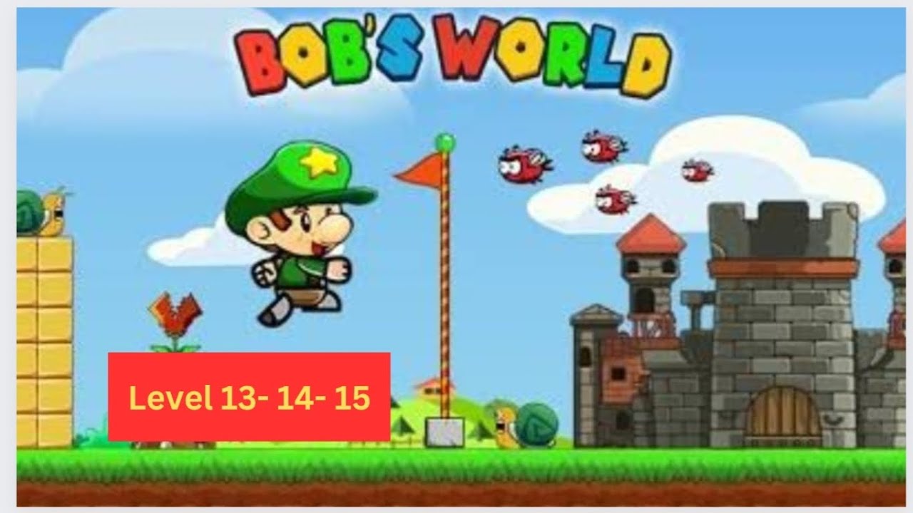 Bob's World - Super Run Game | Walkthrough Gameplay | Leve 13, 14 & 15 ...
