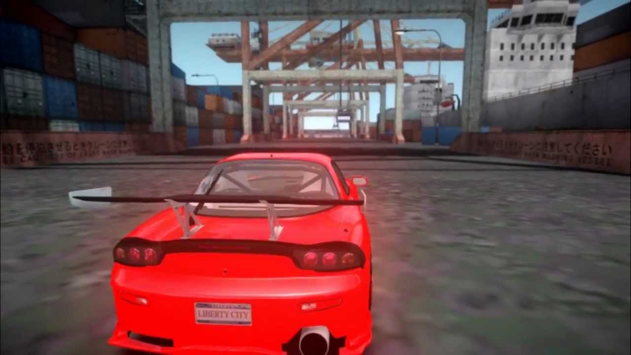 GTA IV Tokyo Docks Drift - YouTube