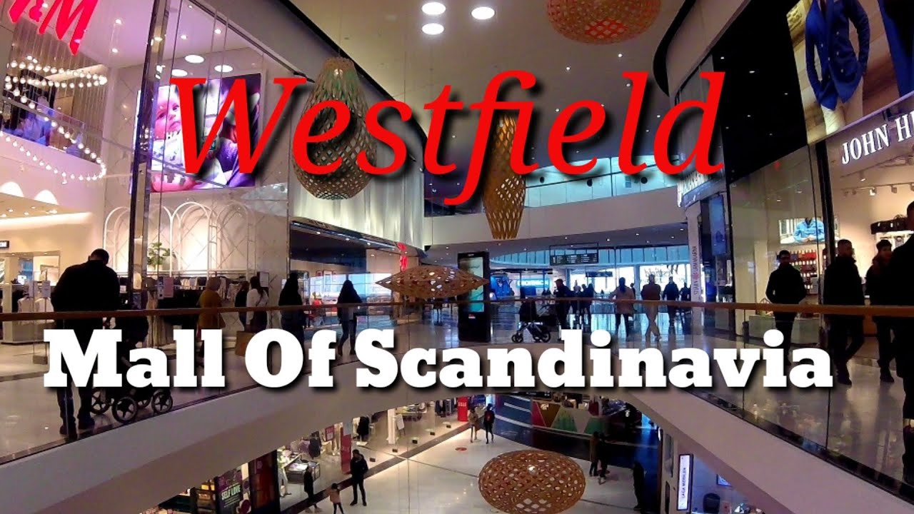 Westfield Mall Of Scandinavia, Solna, Stockholm - YouTube