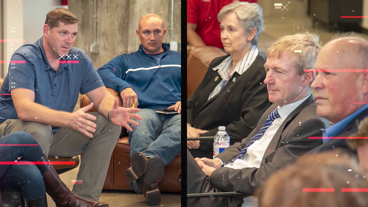 Secretary of the Army Ryan McCarthy & Sir Simon Bollom AFC visit. - YouTube