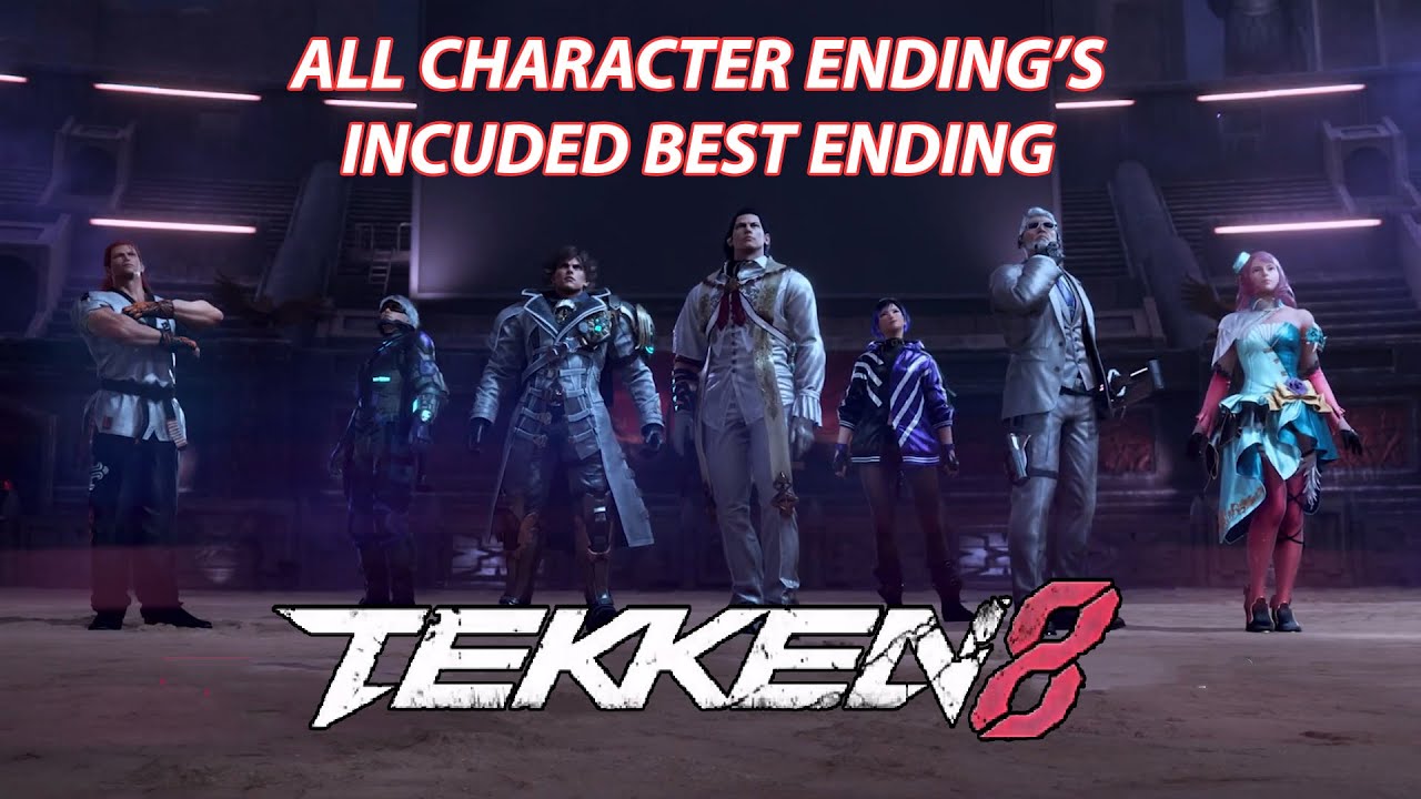 Tekken 8 all characters Ending cut scene | tekken india | included best ...
