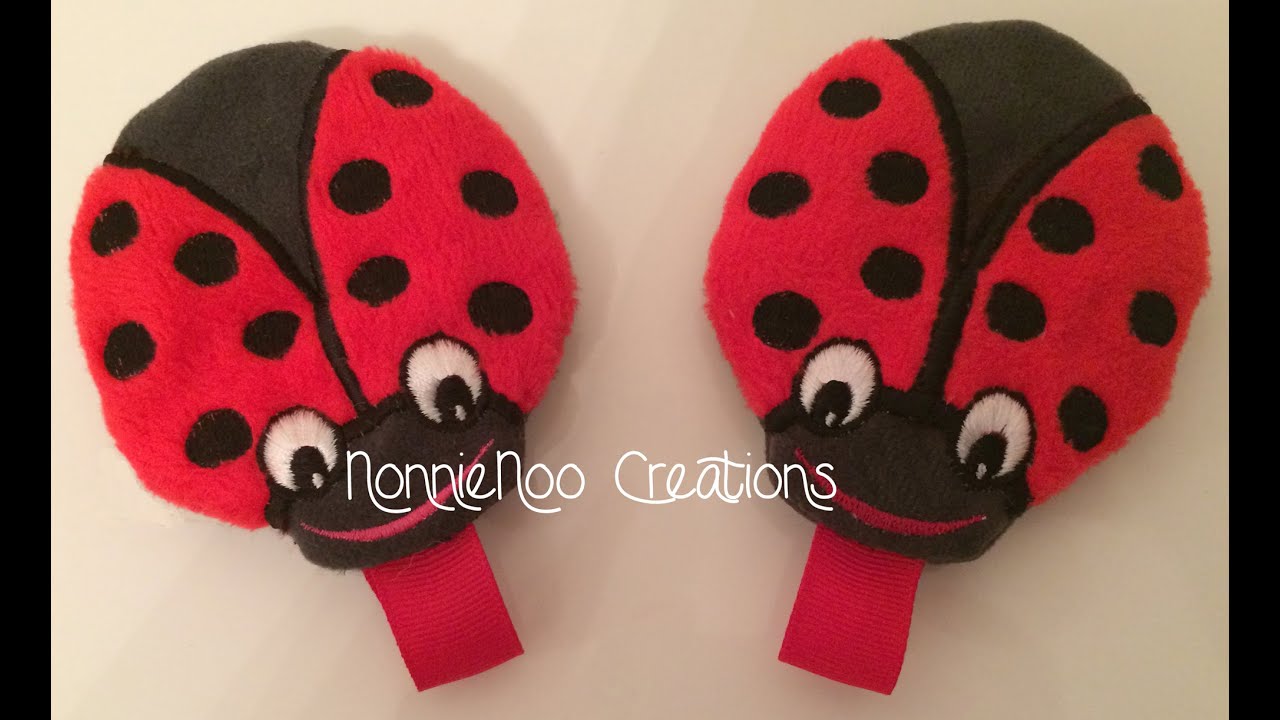 Ladybug Felt Pattern