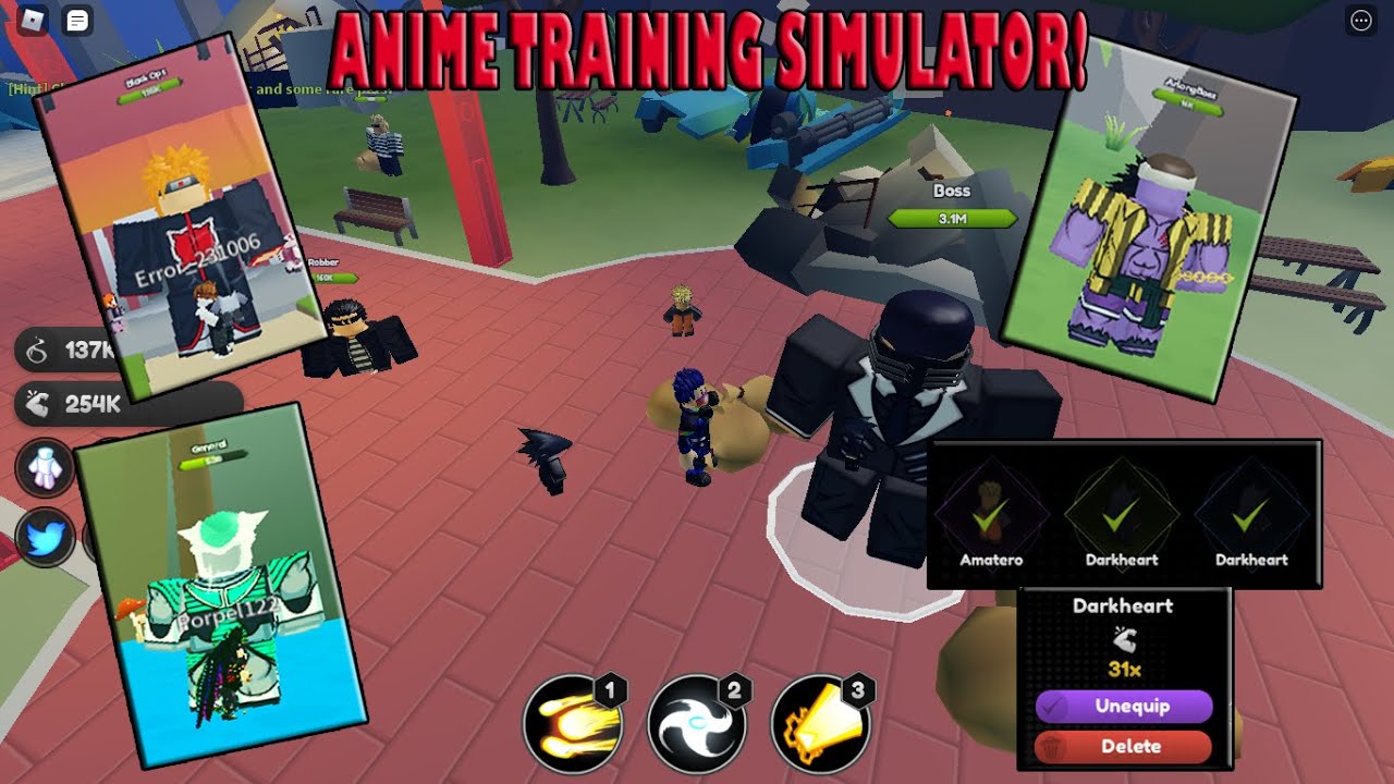 Anime Training Simulator! JUEGAZO!! · Anime Training Simulator - YouTube