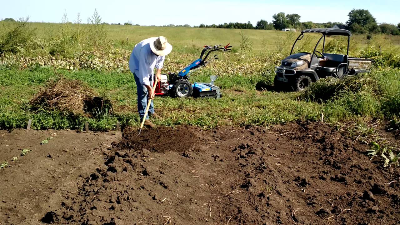 BCS Power Harrow - YouTube