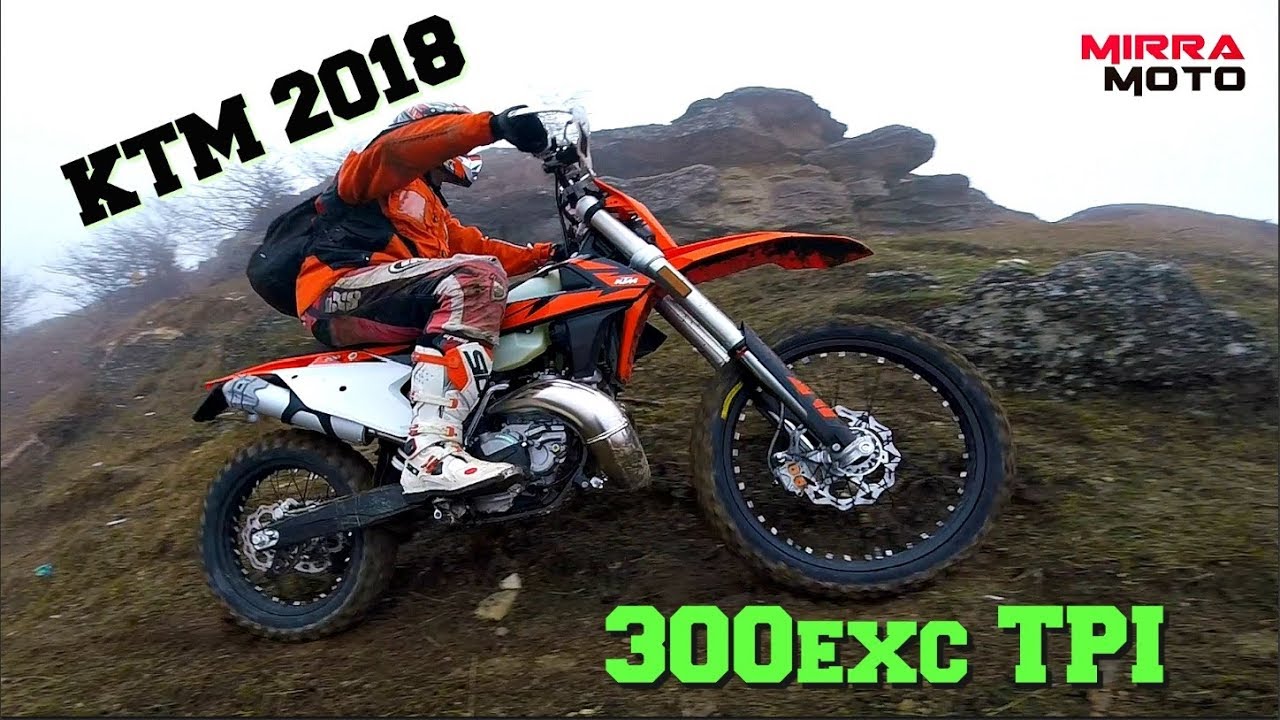 KTM 300 TPI 2018 - Practice Ride with my Enduro Team - YouTube