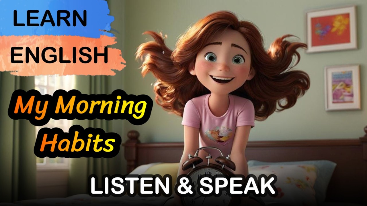 Learn English: My Morning Habits | Improve Your English | English ...