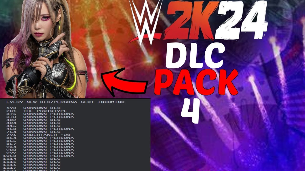 WWE2K24 Dlc Pack 4 Will Save The Game+ *NEW* DLC Found In The Files ...
