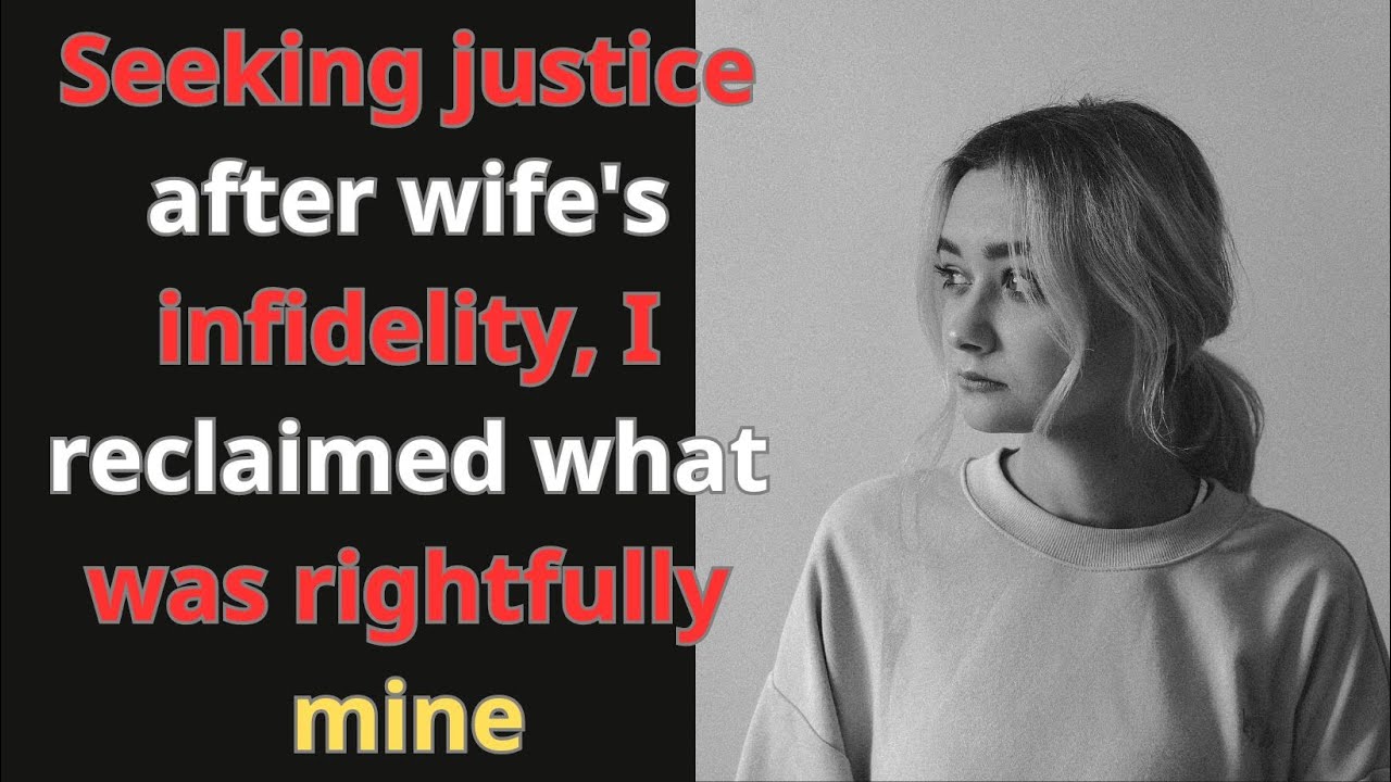 Seeking justice after wife's infidelity, I reclaimed what was ...