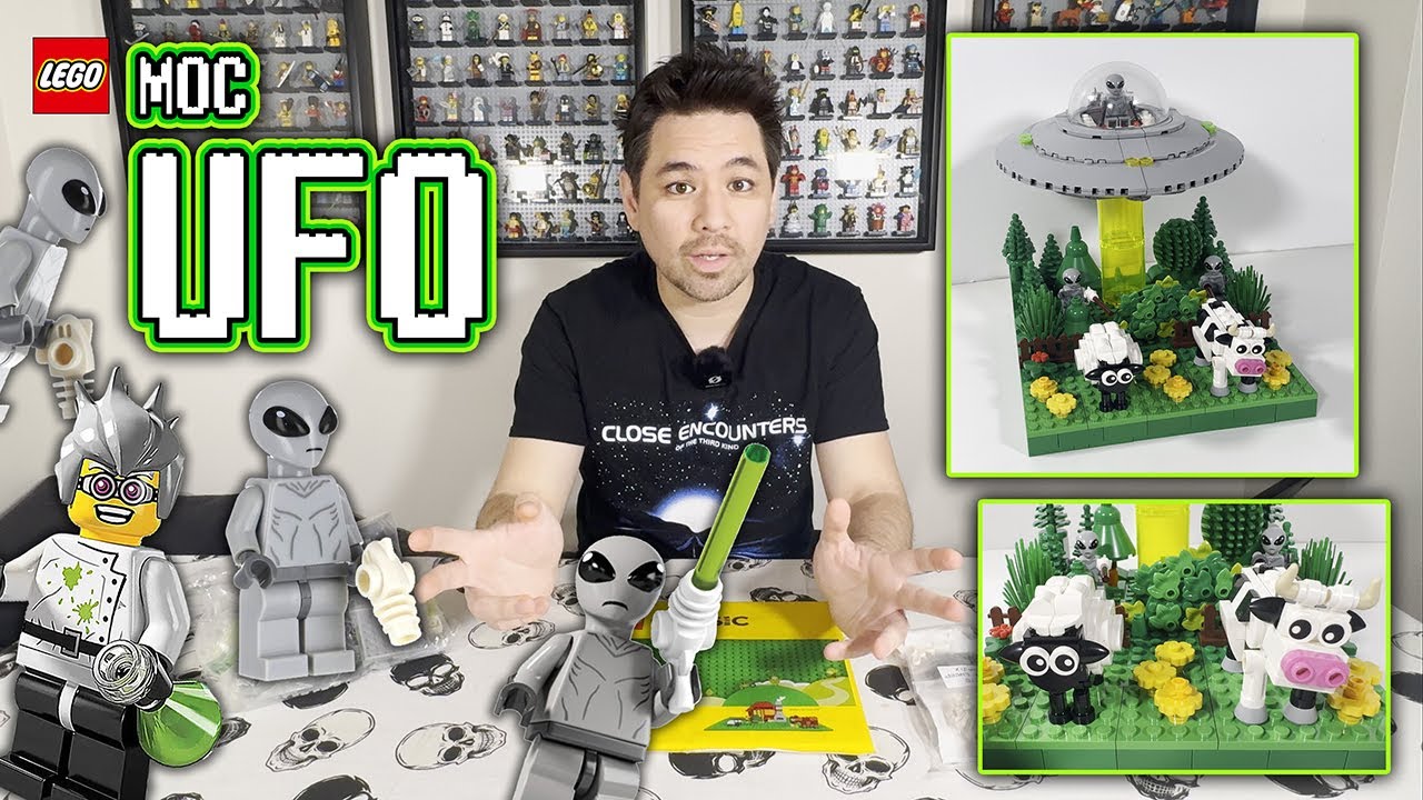 LEGO MOC UFO | Dr. Brickenstein - YouTube