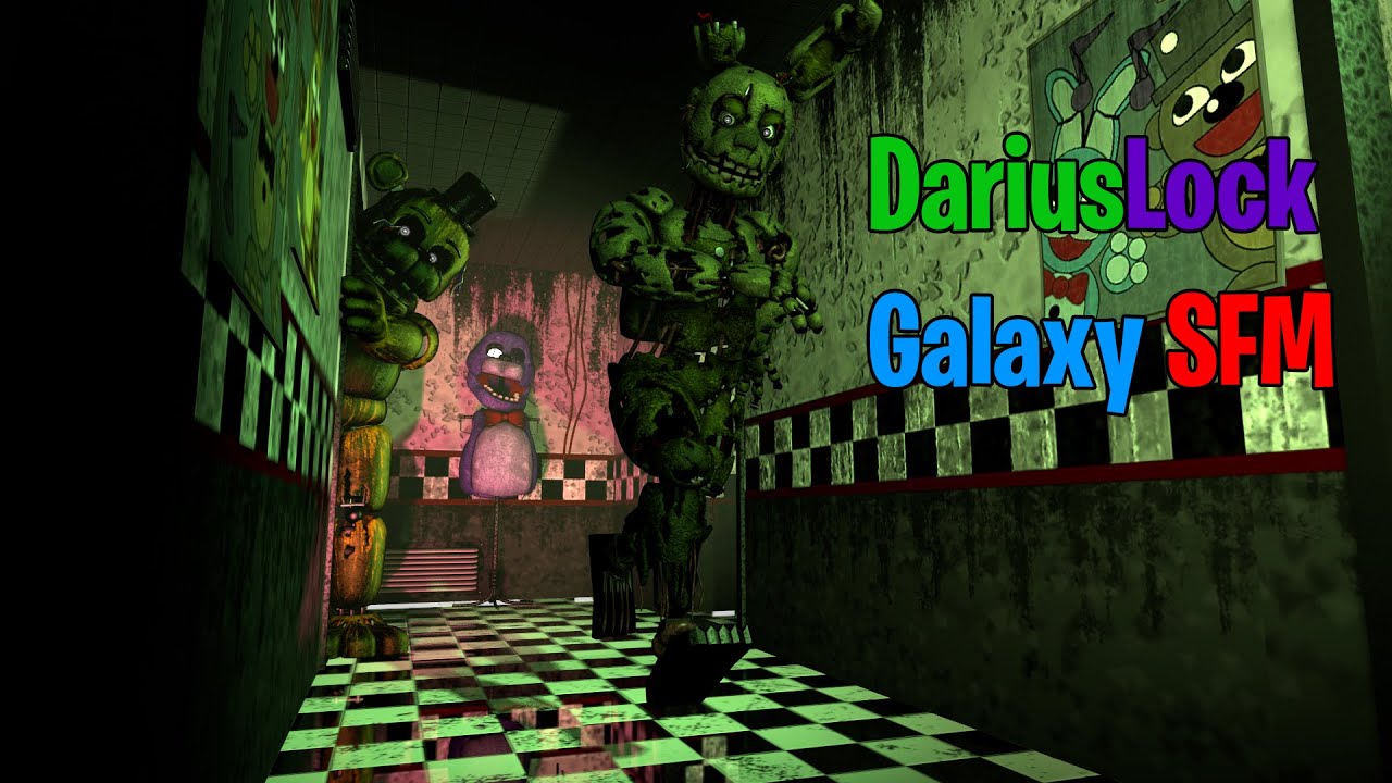 [FNAF/SFM] DariusLock Trapped FNAF Song (Galaxy_SFM Animation) @Colonel ...