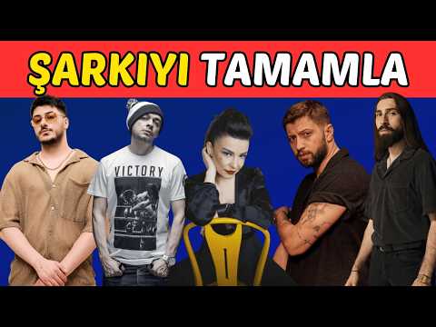 Şarkı Sözlerini Tamamla 🎤 Popüler Şarkılar | Şarkının Devamını Getir