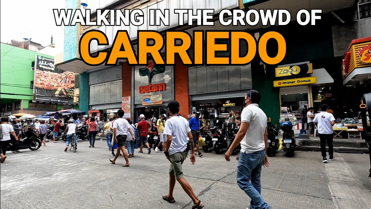 Walking in the crowded street of Carriedo Manila, Philippines - YouTube