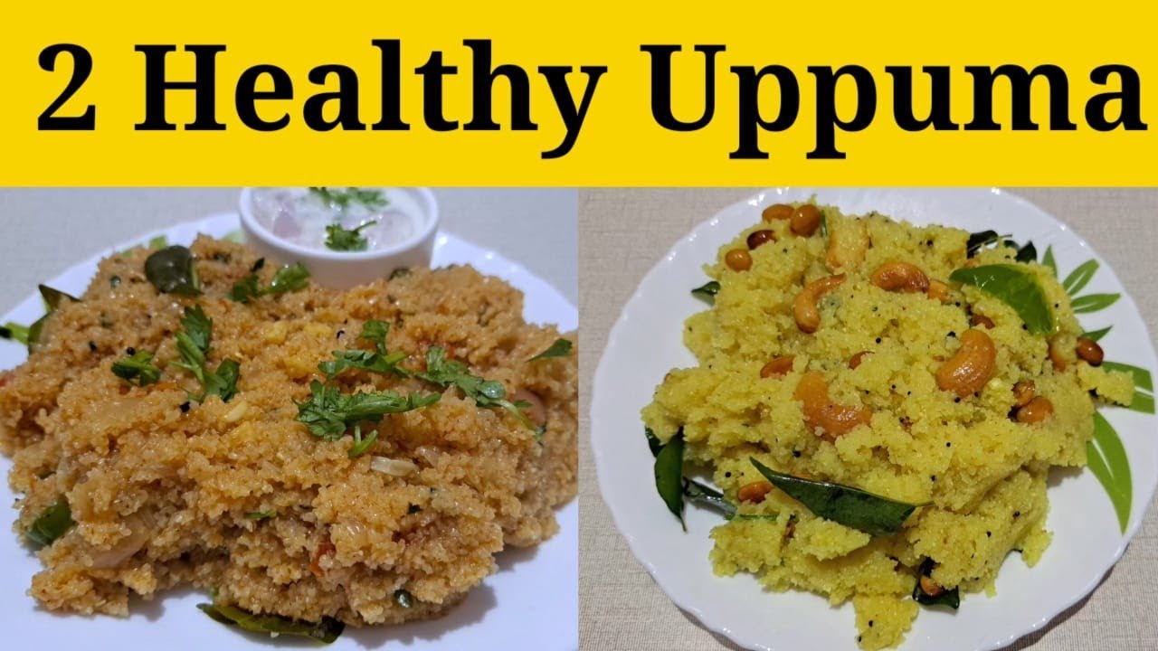 2 Easy Breakfast | Corn 🌽 Uppuma | Wheat Rava Uppuma - YouTube