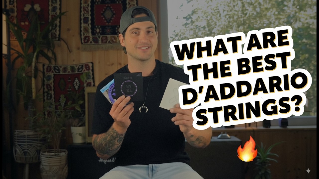 Everything you NEED to know about D’Addario strings! - YouTube