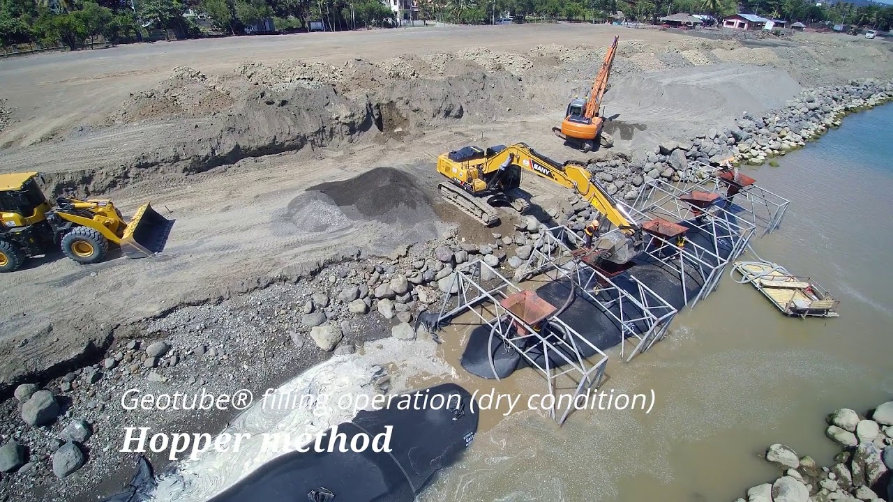 Davao Coastal Road Project - Geotube® Marine Engineering by TenCate ...