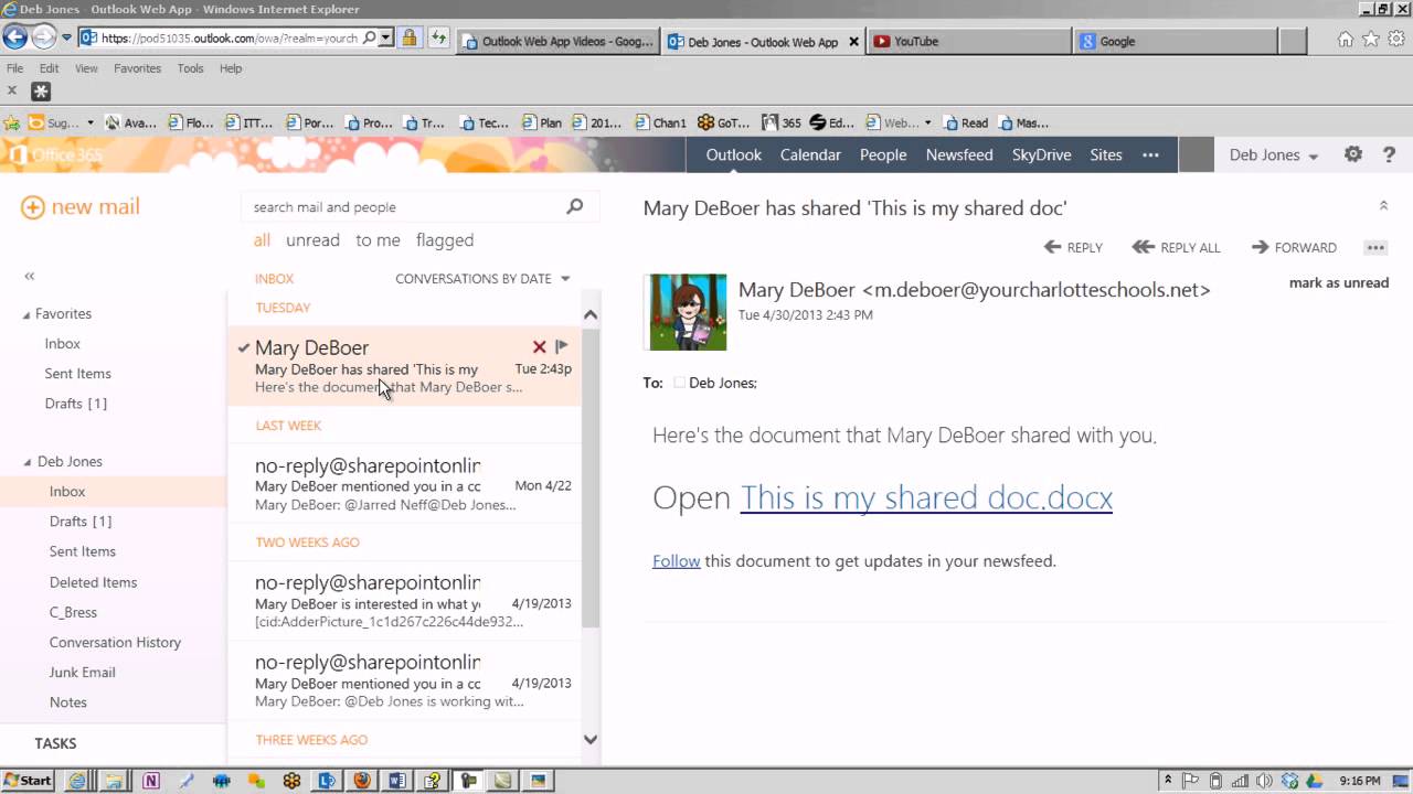 What Happens When You Double-Click an Email Message? - YouTube