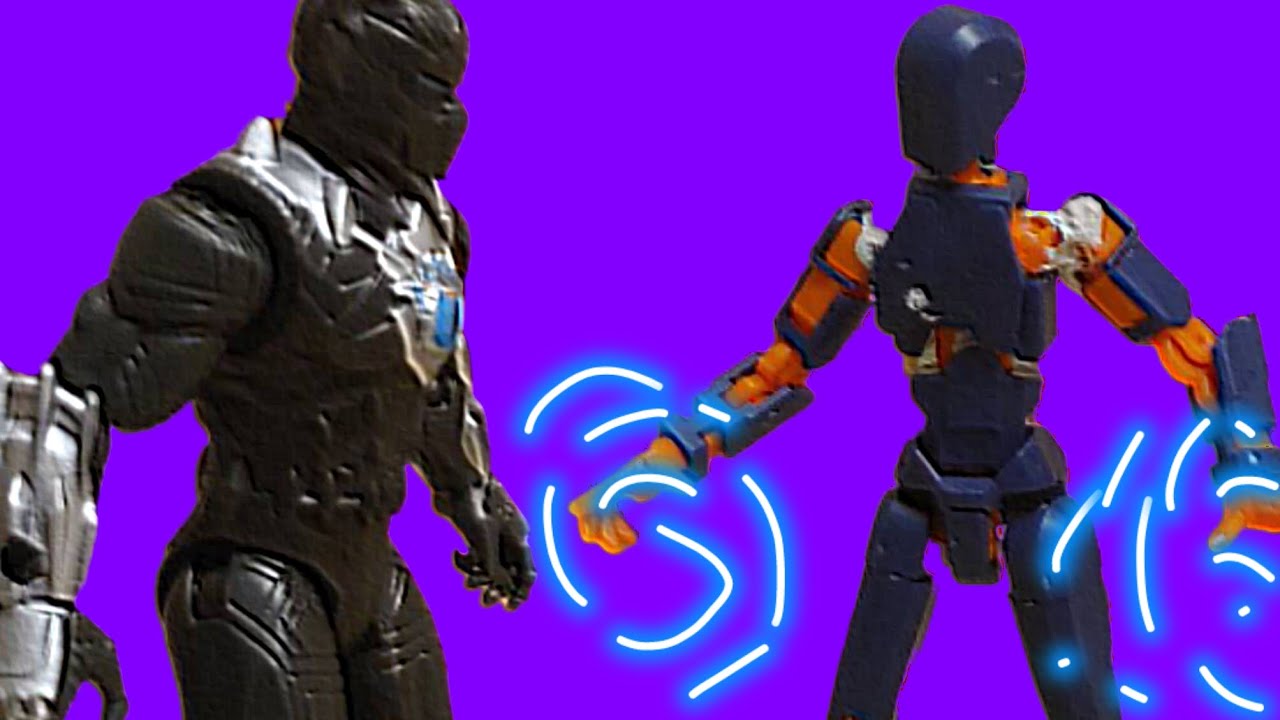 Black Panther VS T13 Muscle Blue - YouTube