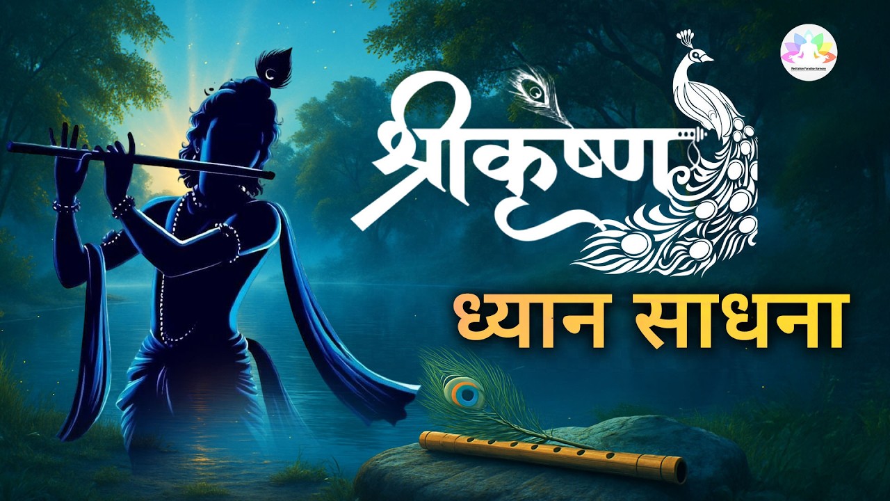 श्री कृष्ण ध्यान साधना | Guided Meditation For Healing | Krishna ...