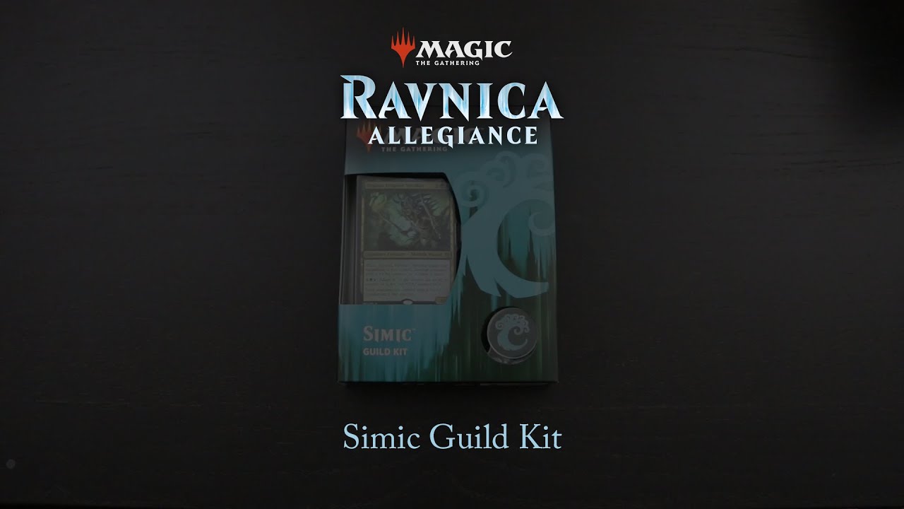 Magic: The Gathering: Ravnica Allegiance: Simic Guild Kit - YouTube