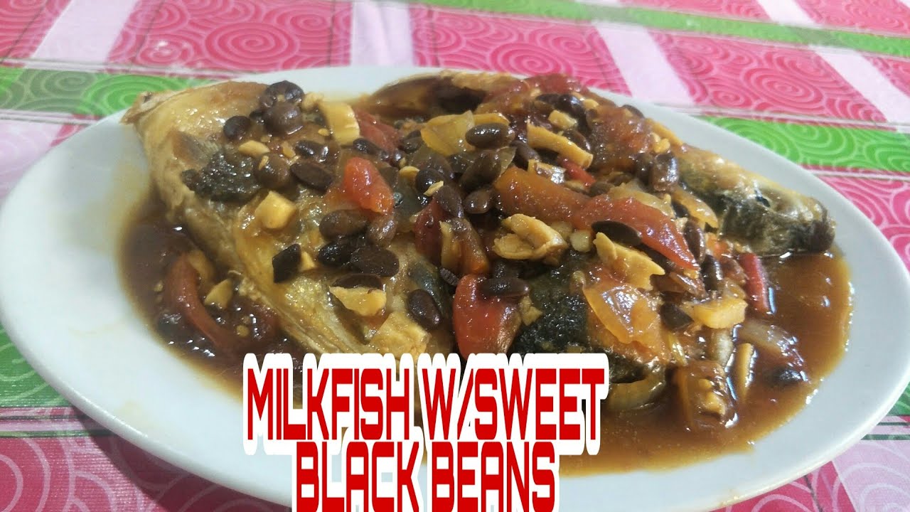 How to cook Milkfish w/ sweet BLACK BEANS - YouTube
