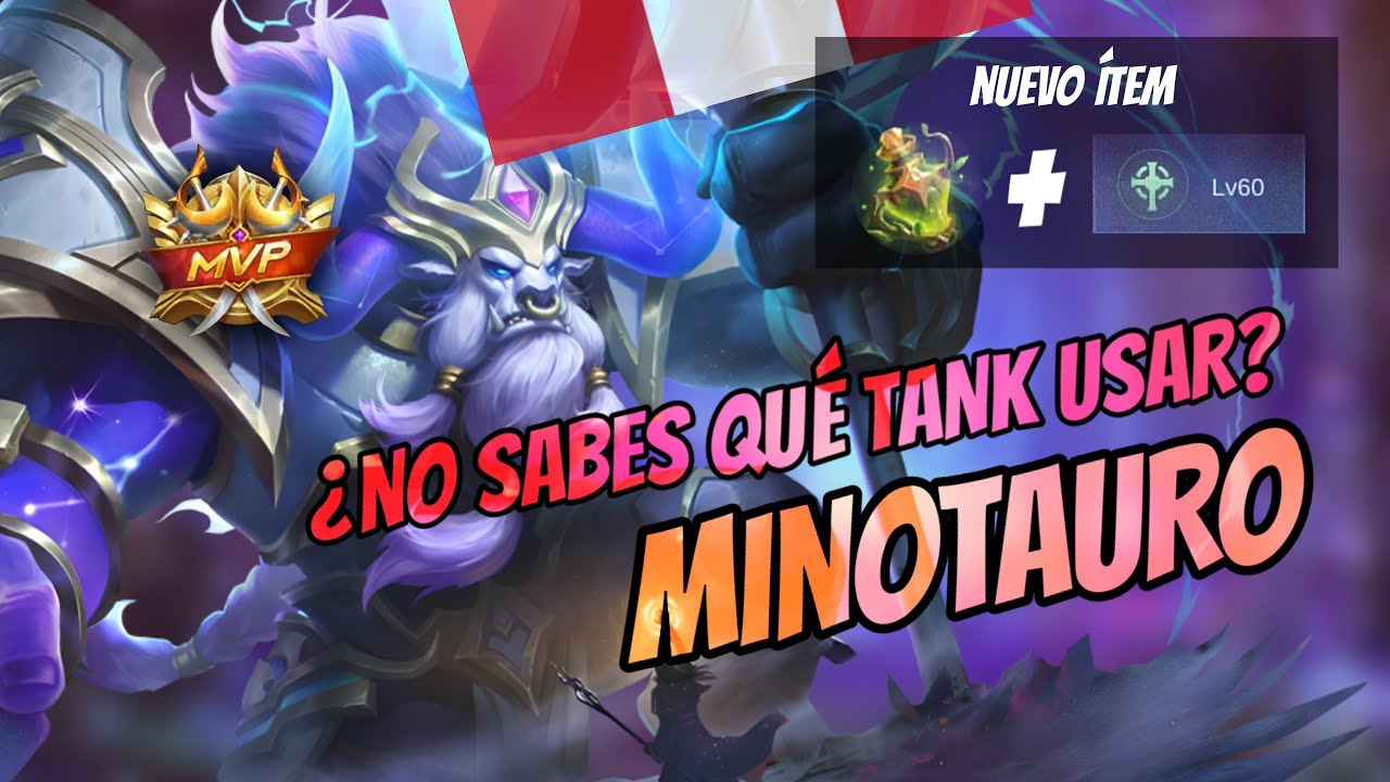 Debes Usar MINOTAURO | MLBB | MOBILE LEGENDS - YouTube