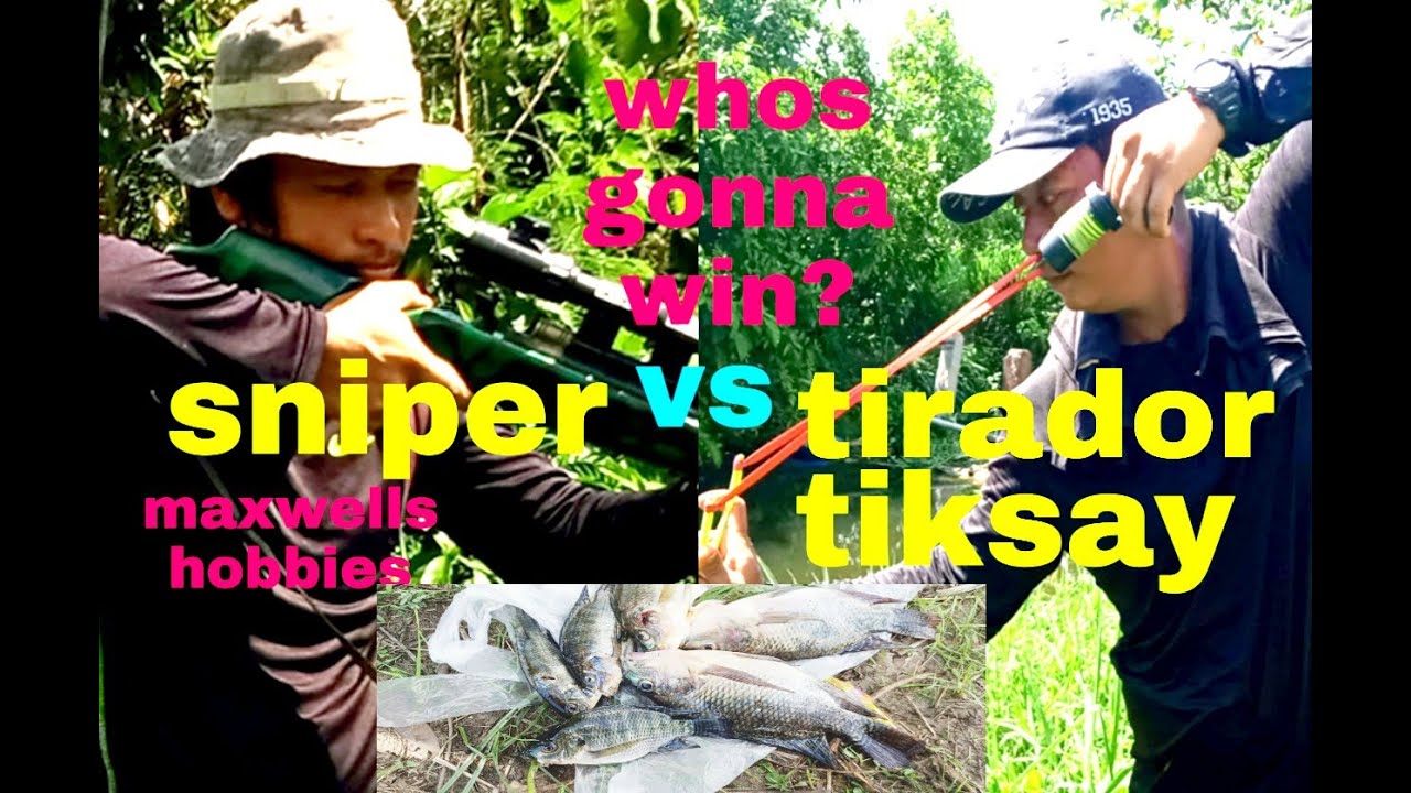 Slingshot master VS Sniper fishing game || AIRGUN FISHING || SLINGSHOT ...
