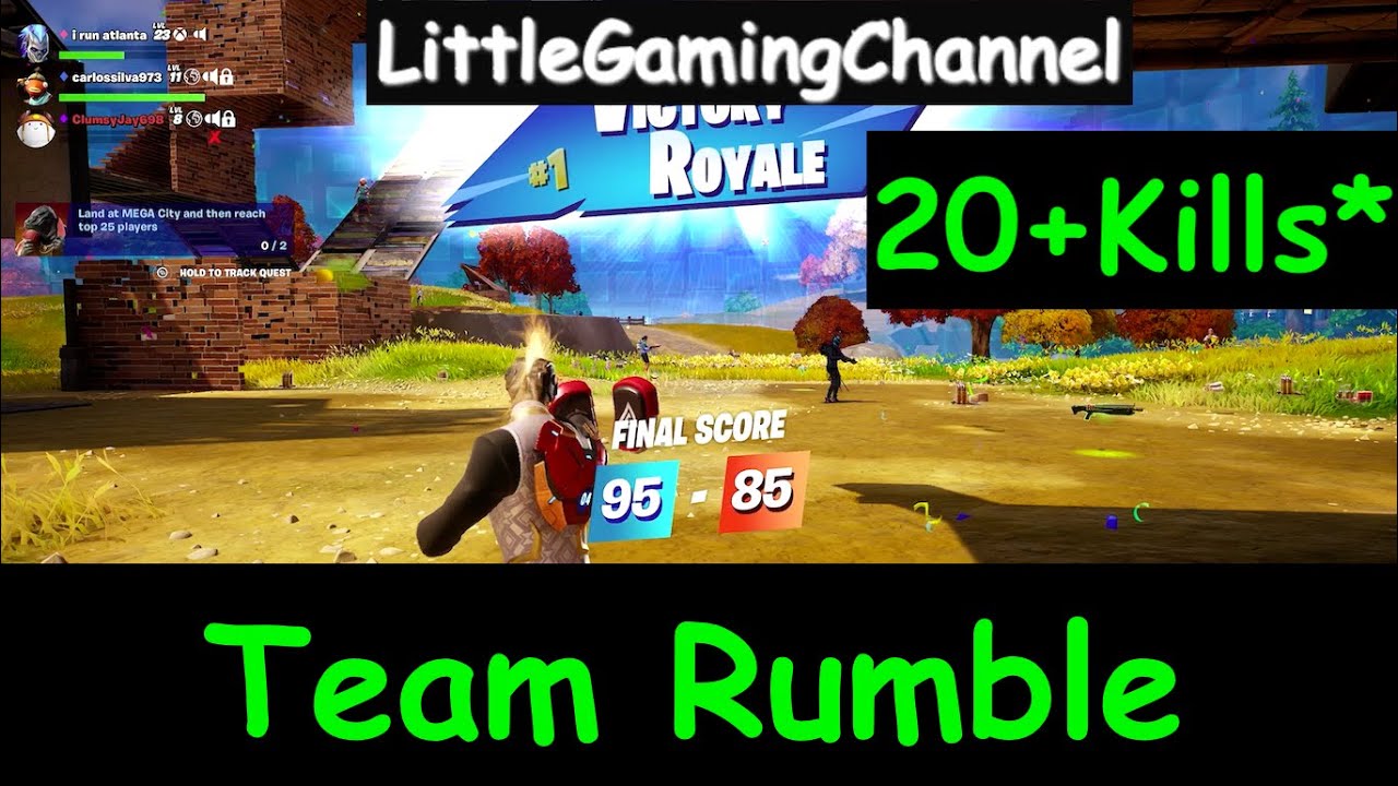 Fortnite Team Rumble #fortnite #littleGamingChannel - YouTube