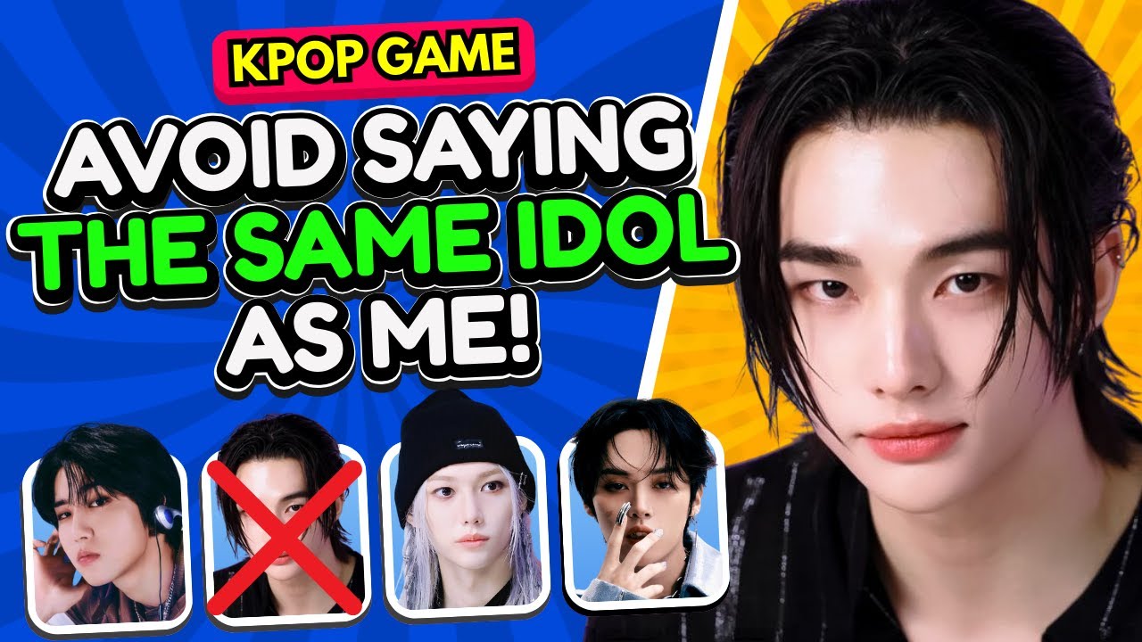 Avoid Saying the Same K-Pop IDOL as Me! 🎯| K-Pop Quiz Game 2025 - YouTube