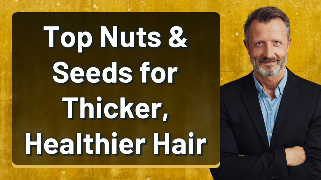 Top Nuts & Seeds for Thicker, Healthier Hair - YouTube