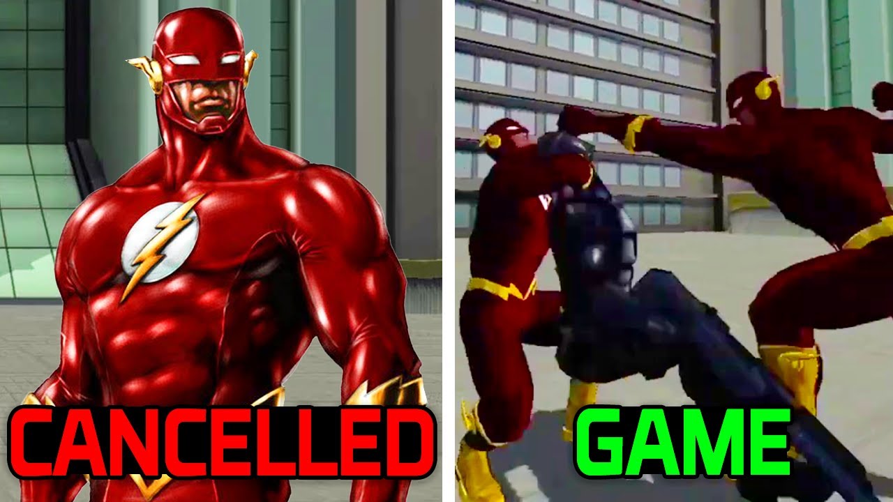 So... This CANCELLED The Flash Game Looked INCREDIBLE - YouTube