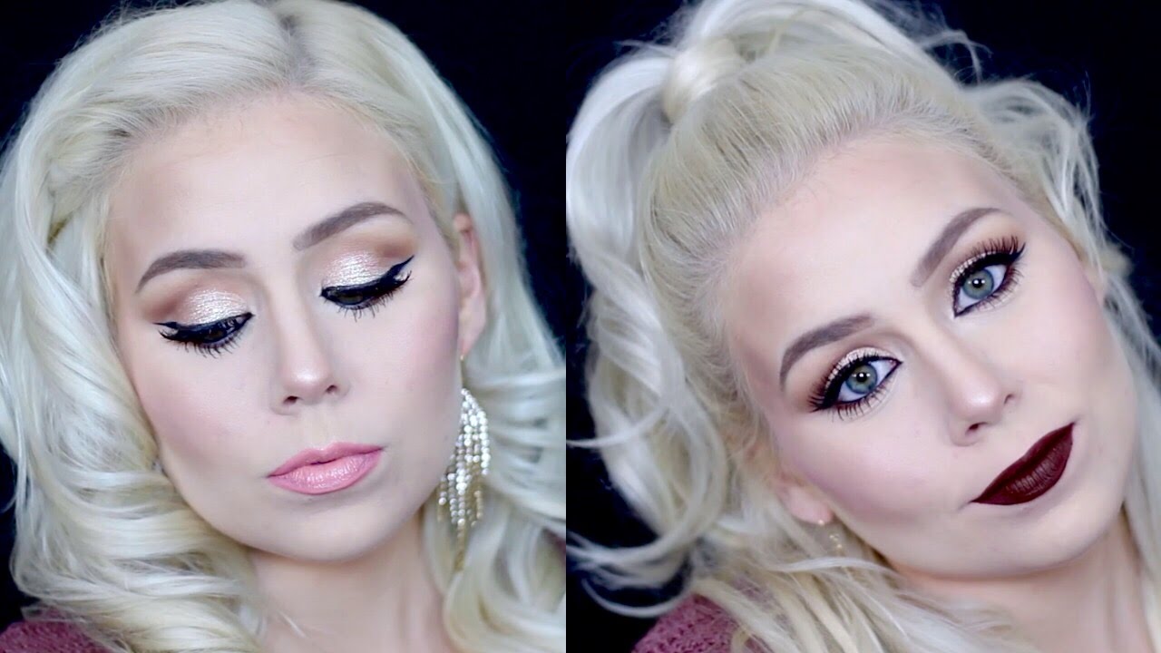 Soft Gold Glam || Tartelette in Bloom Palette - YouTube