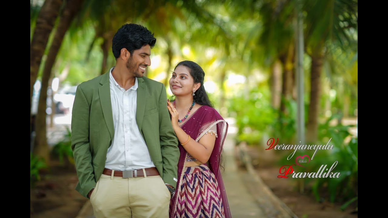 Veeranjaneyulu weds Pravallika - YouTube