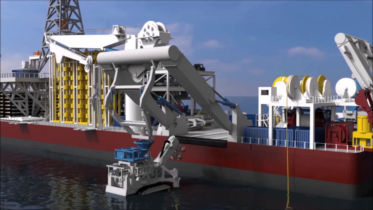 Nautilus Minerals Launch and Recovery System (LARS) - YouTube