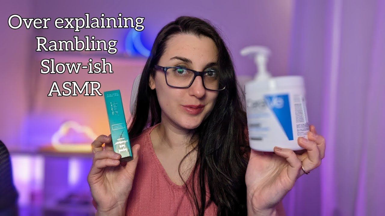 ASMR Over Explaining & Touching Items (super relaxing) YT Members - YouTube