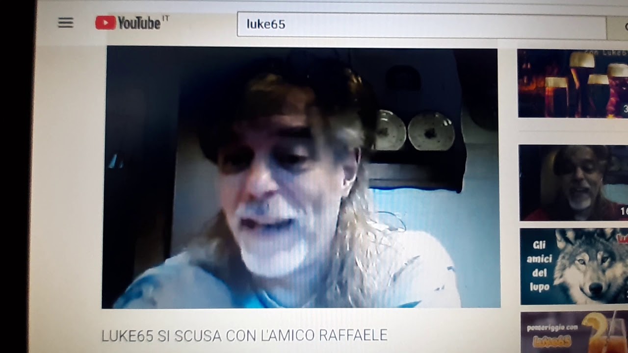 Nonno luke 65🐺🐺😆 - YouTube