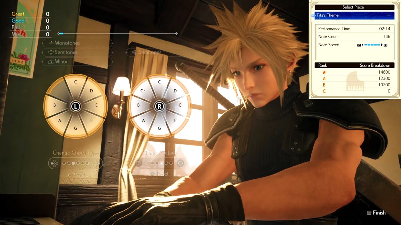 Cloud Plays Tifa Theme on Piano - Final Fantasy 7 Rebirth - YouTube