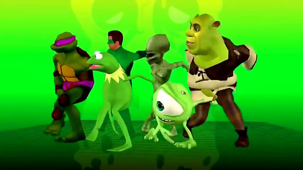 Con calma Linterna verde,Donatelo ,La rana Rene,mike wasausky,El ...