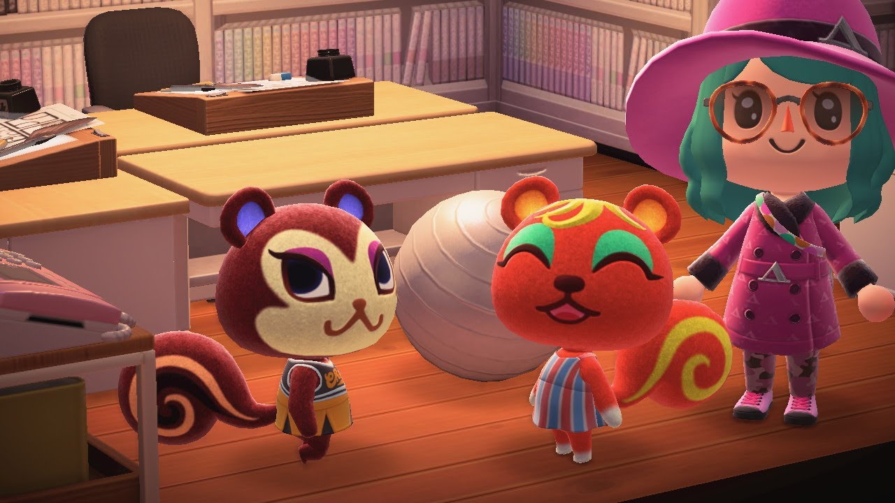 Pecan & Caroline【Animal Crossing New Horizons】 - YouTube