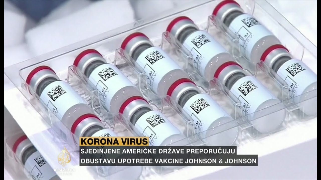 Obustavljena primjena Johnson & Johnson vakcine u SAD-u - YouTube