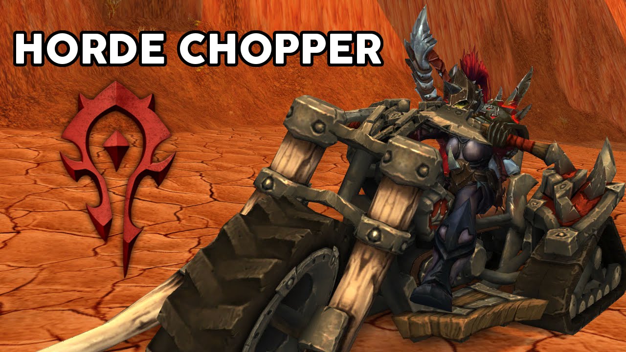 Warlords of Draenor BETA - Horde Chopper - YouTube